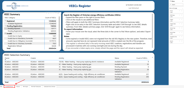 Find an accredited provider | Essential Services Commission